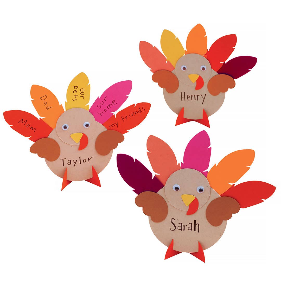 I Am Thankful Turkeys | Lewes Lettering Co.